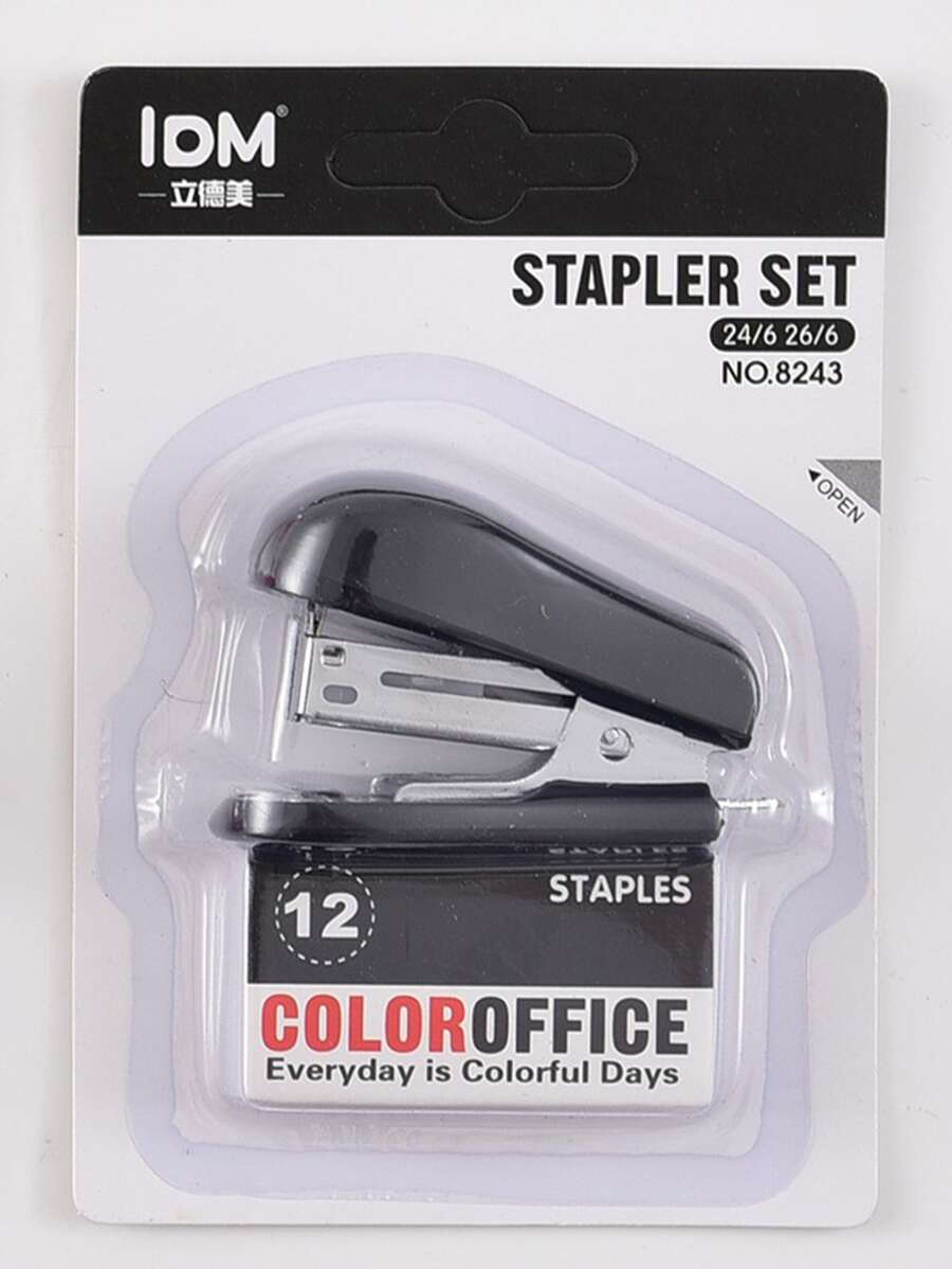 1pc Mini Stapler & 1box Staple Set | SHEIN USA