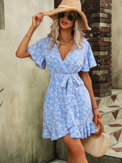 Search butterfly print dress | SHEIN UK