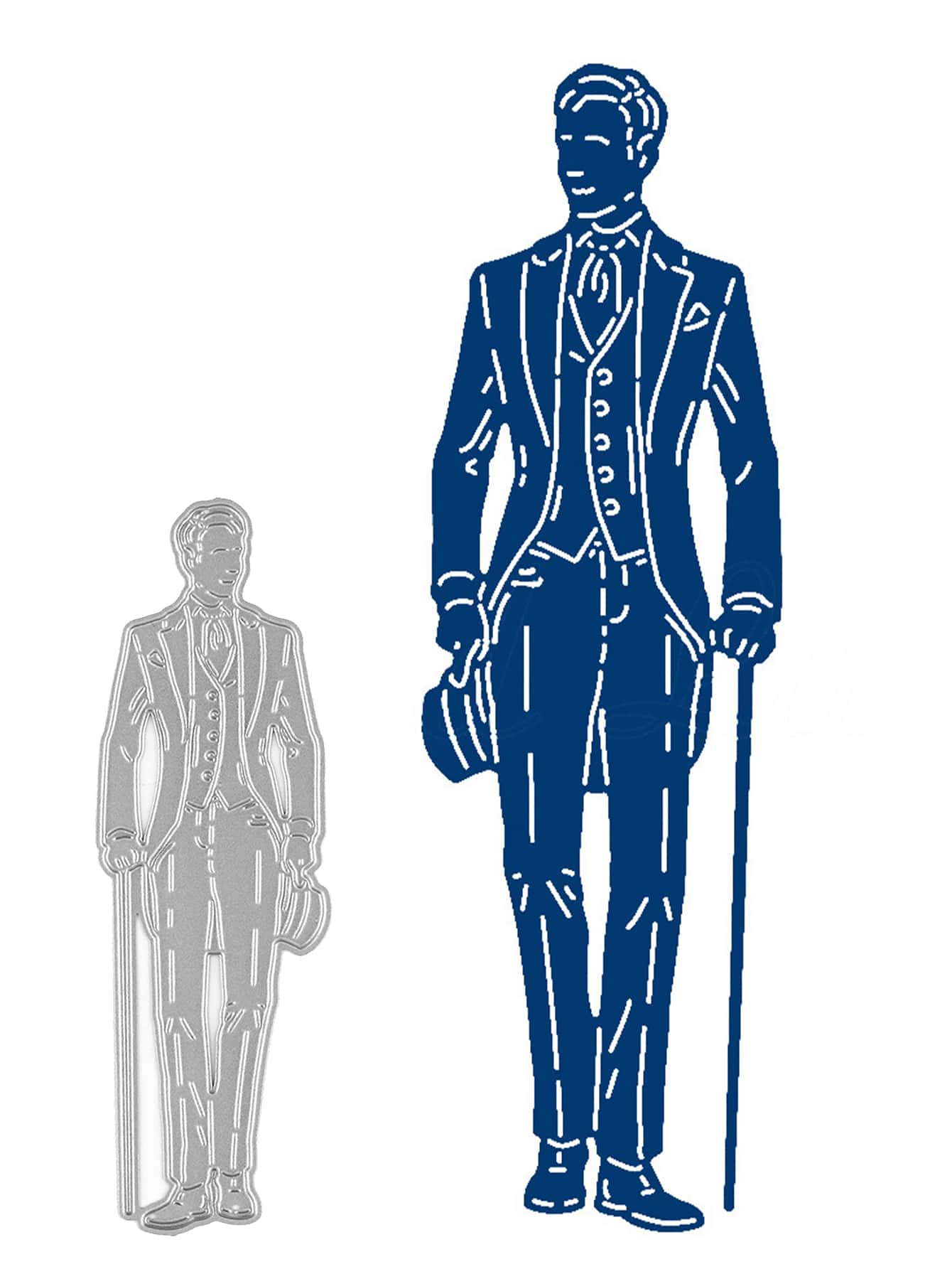 Man Of Steel Stencil