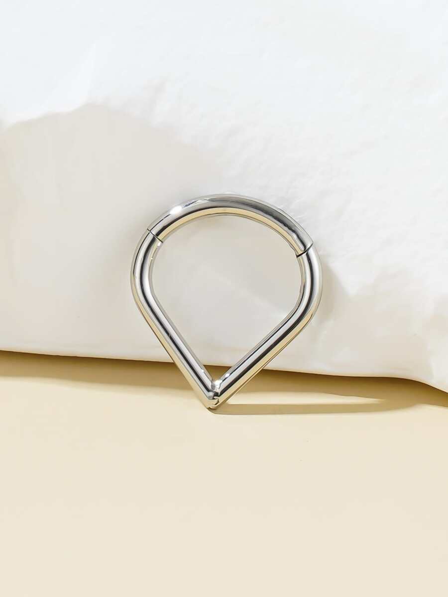 Stainless Steel Minimalist Nose Ring For Women & Girls | SHEIN USA