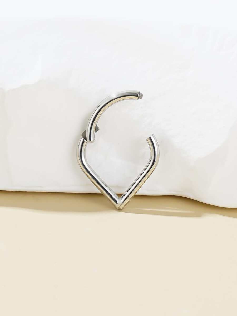 Stainless Steel Minimalist Nose Ring For Women & Girls | SHEIN USA