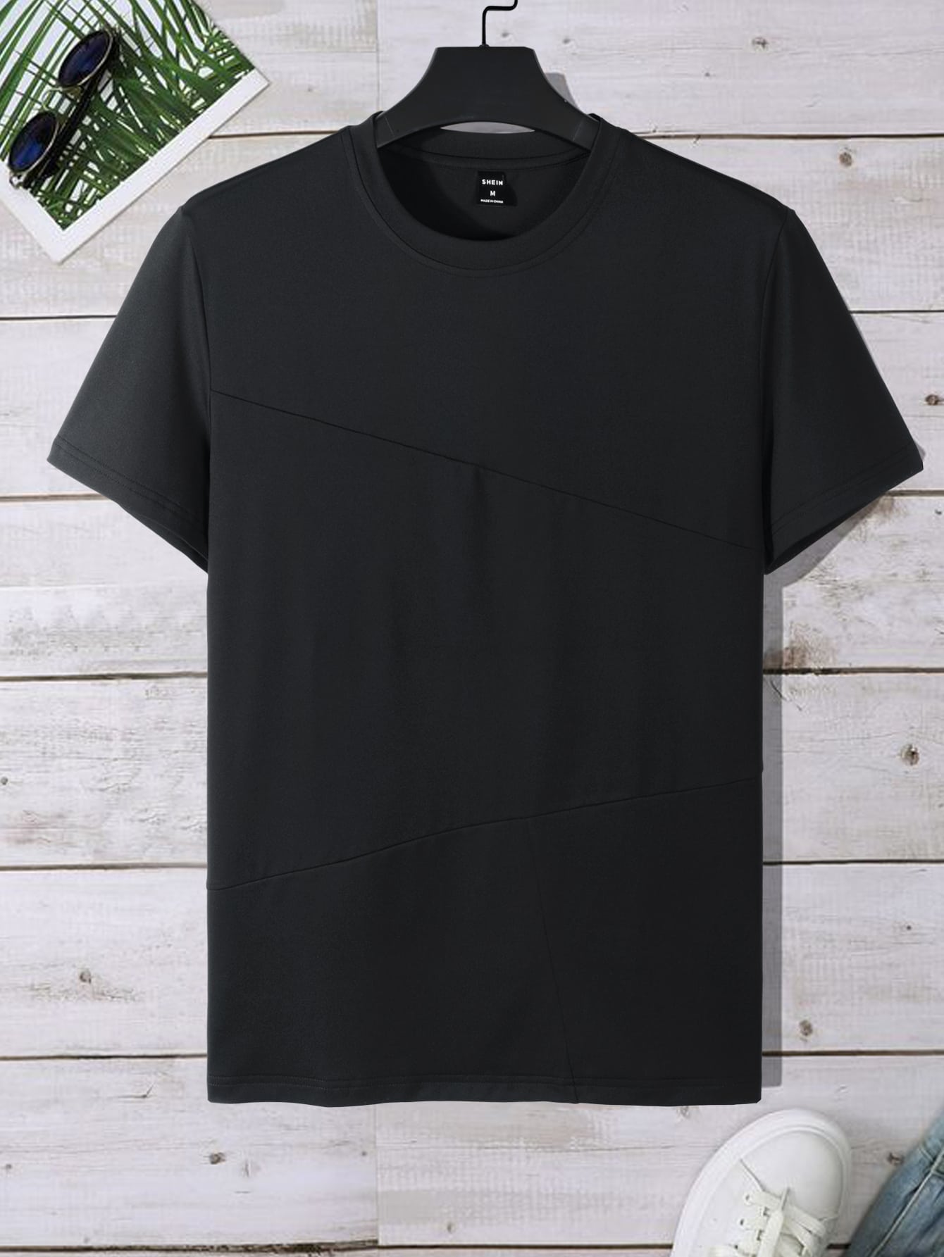 Men Solid Round Neck Tee | SHEIN USA