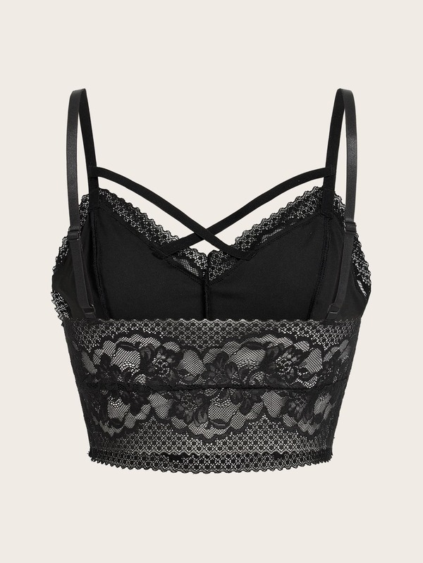 Goth Lace Cami Top | SHEIN UK
