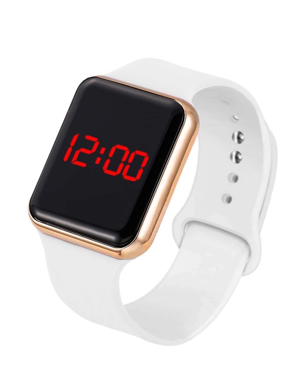 LED Display Square Electronic Watch | SHEIN USA