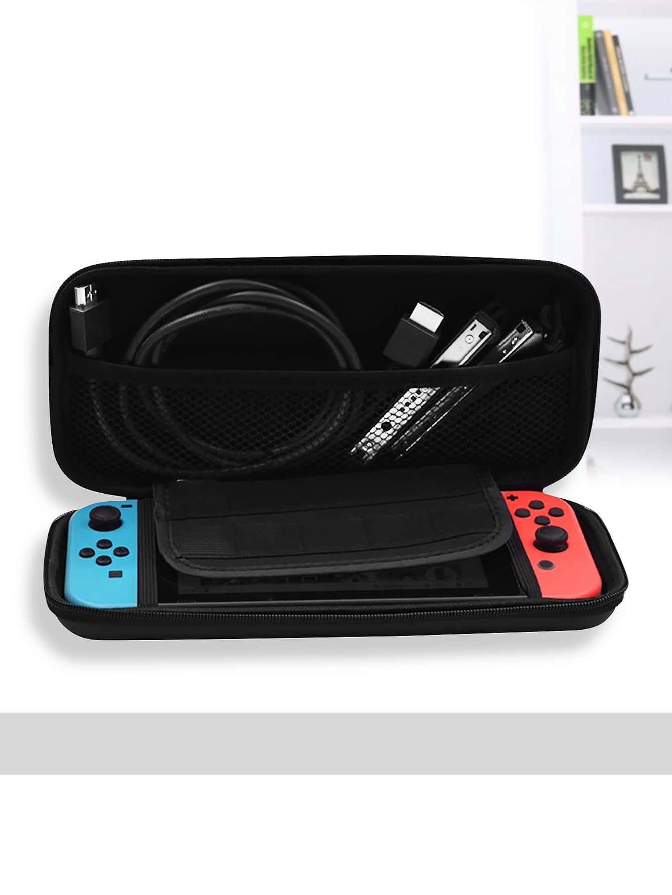 1 pieza Caja de almacenamiento simple compatible con Nintendo Switch