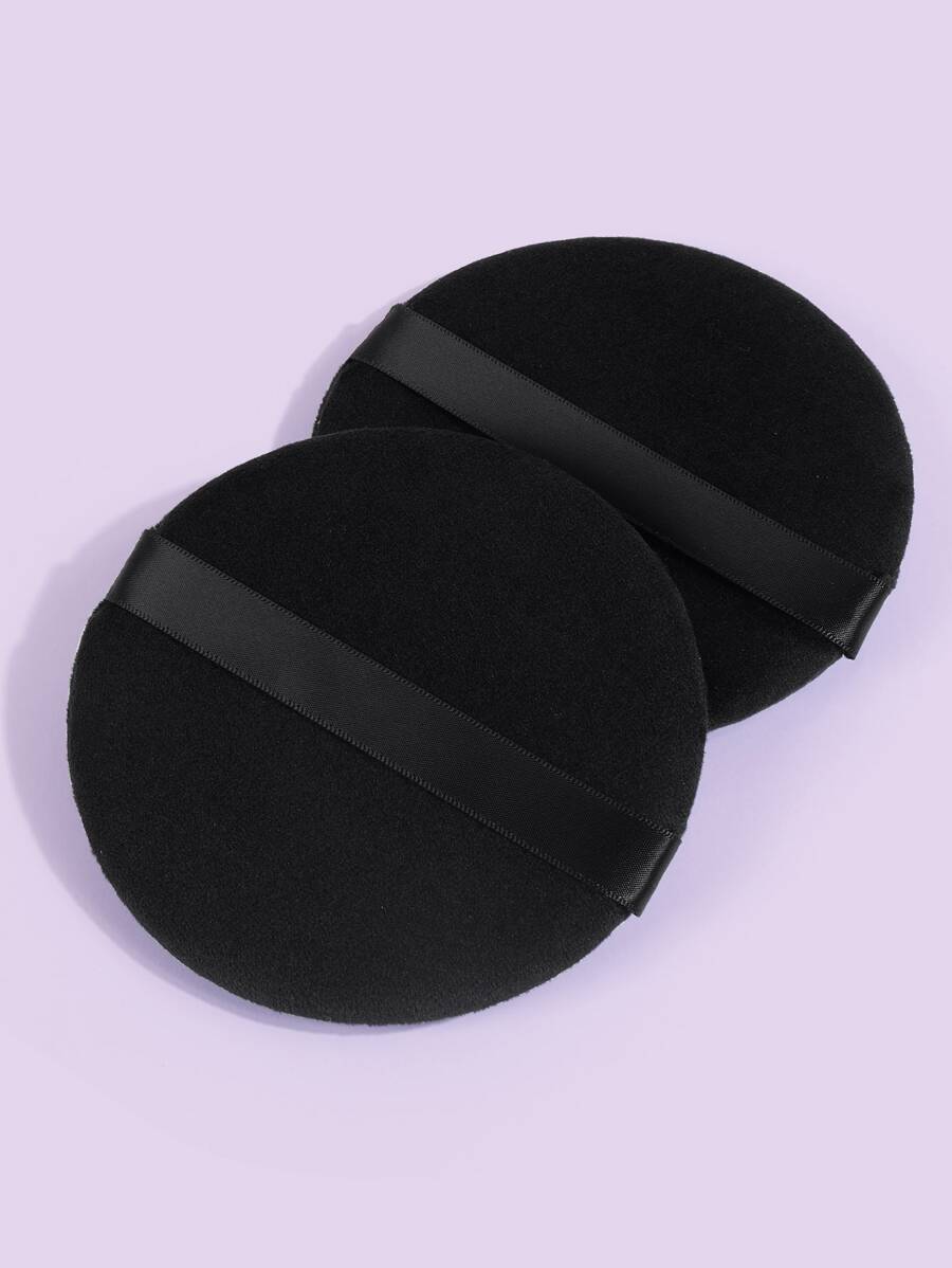 Maange 2 Peças Puff De Pó Em Formato Redondo De Tamanho Grande Para Uso ...