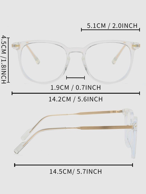 Clear Frame Eyeglasses | SHEIN UK