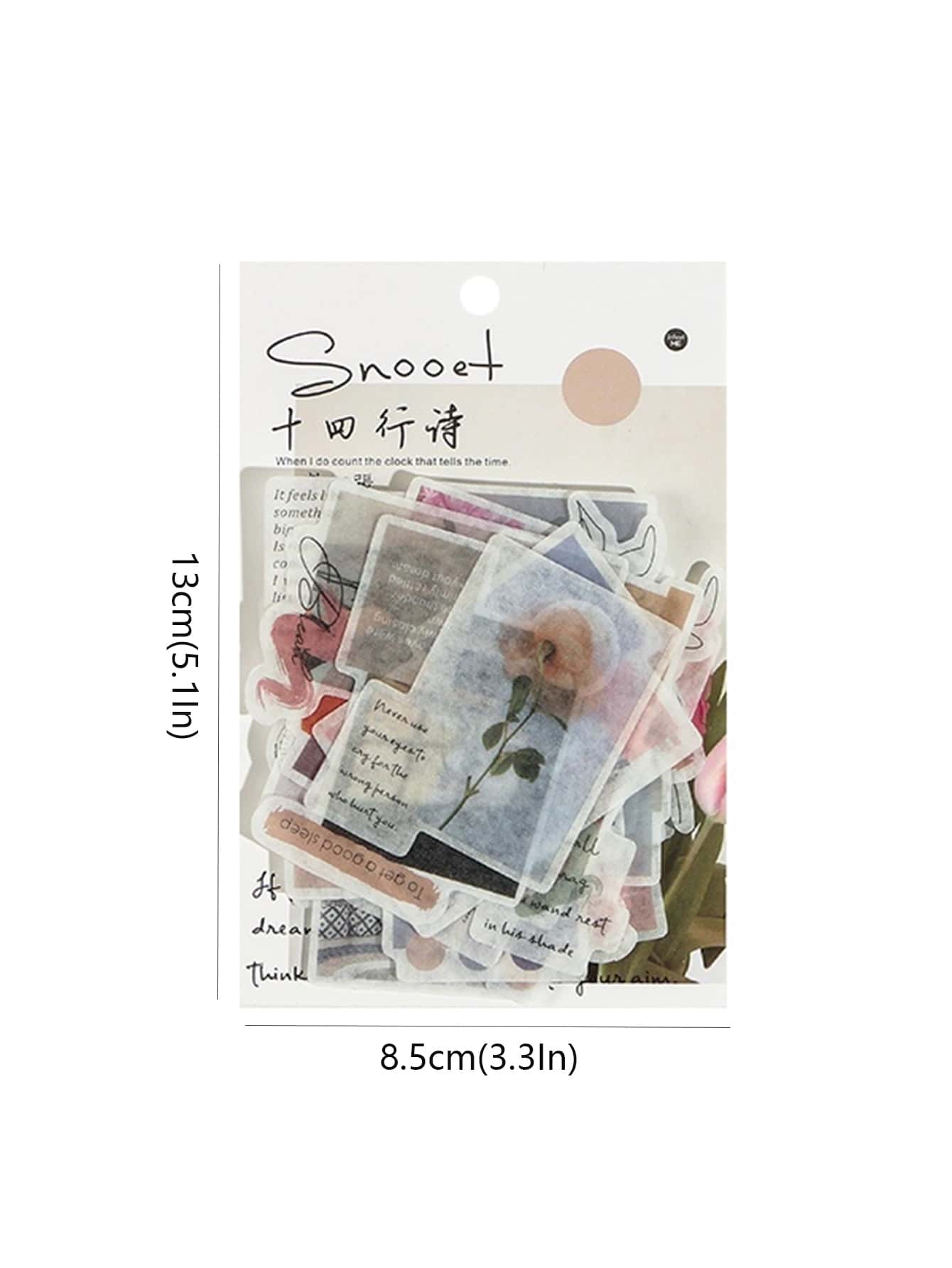 40pcs/Package Vintage Style Stationery Sticker Pack, Perfect For ...