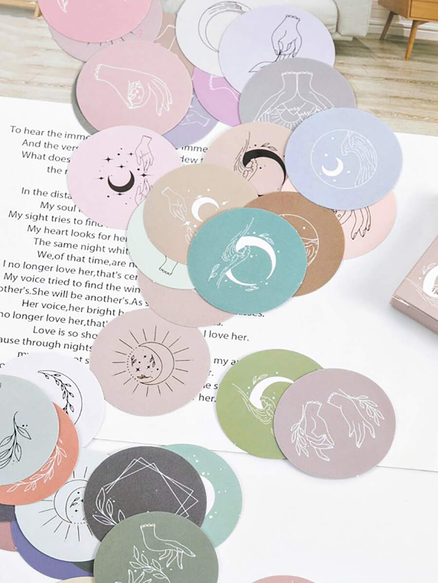 45pcs Mixed Pattern DIY Sticker | SHEIN USA