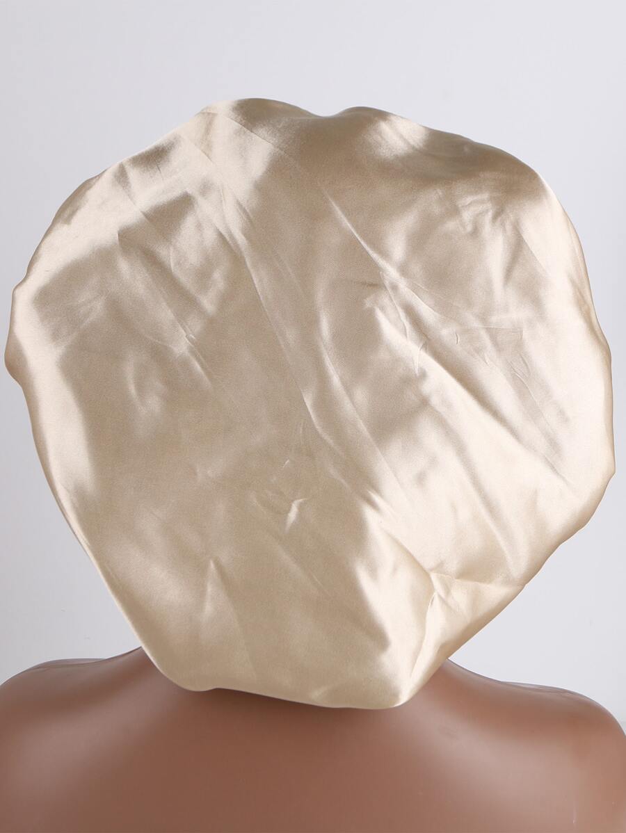 1pc Colorblock Wig Satin Bonnet Silk Bonnet Satin Bonnet | SHEIN USA