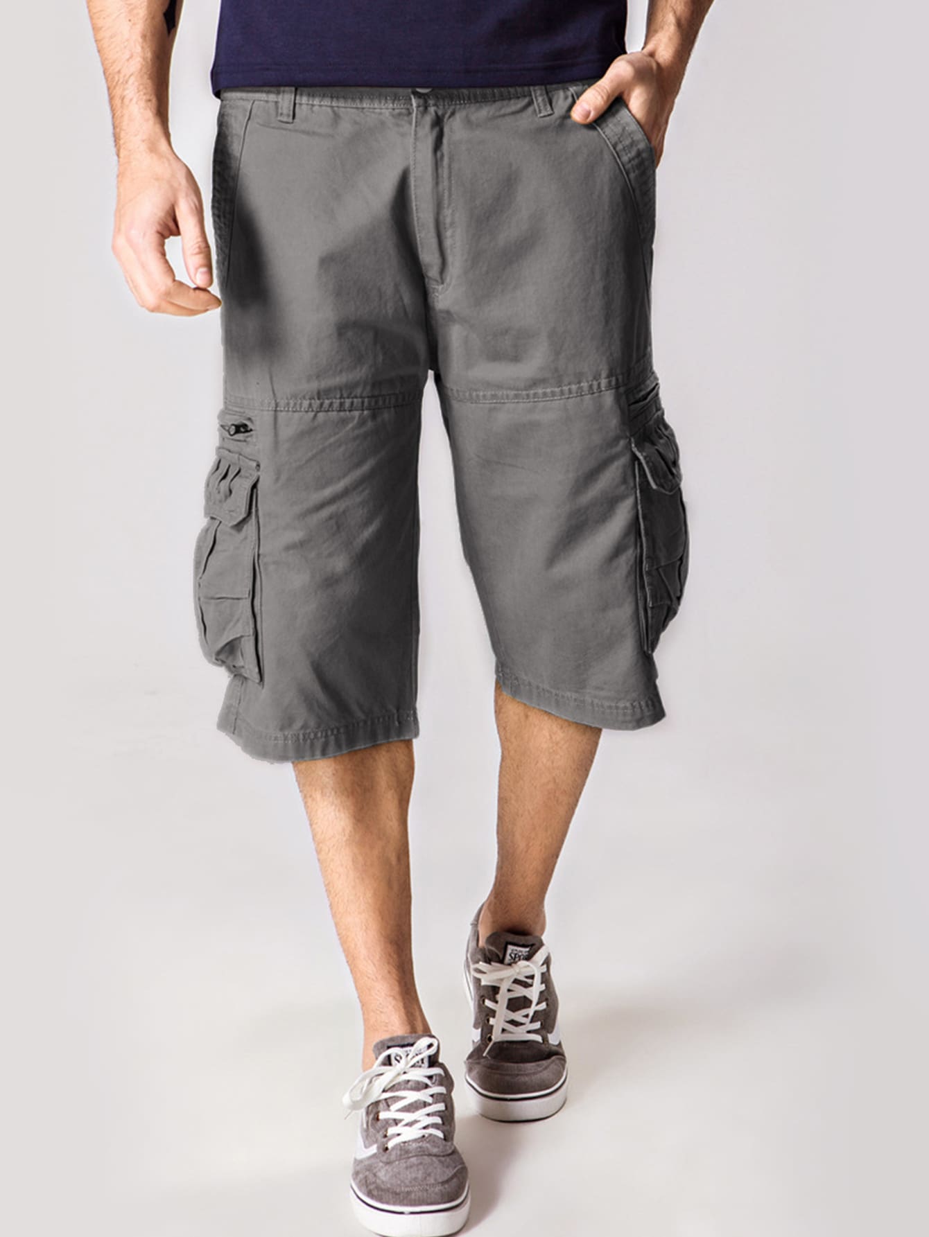Men Flap Pocket Side Cargo Shorts | SHEIN EUR