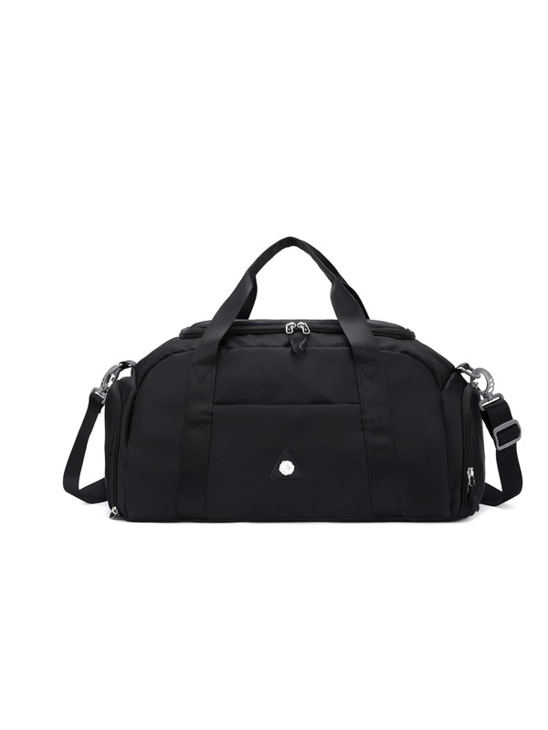 Minimalist Travel Bag Large Capacity Black | SHEIN USA