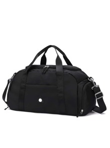 Minimalist Travel Bag Large Capacity Black | SHEIN USA