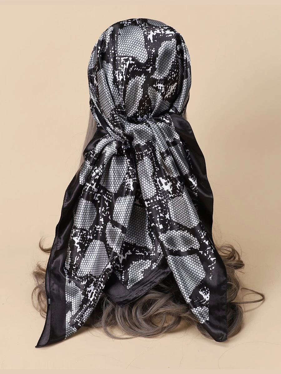 Snakeskin Print Bandana | SHEIN USA
