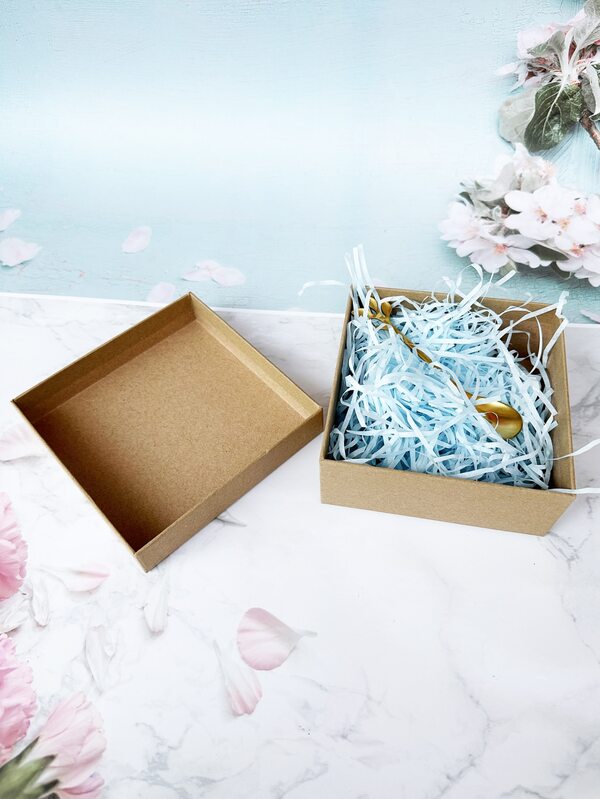 1pc Solid Color Gift Box, Simple Plain Color Square Shaped Gift ...