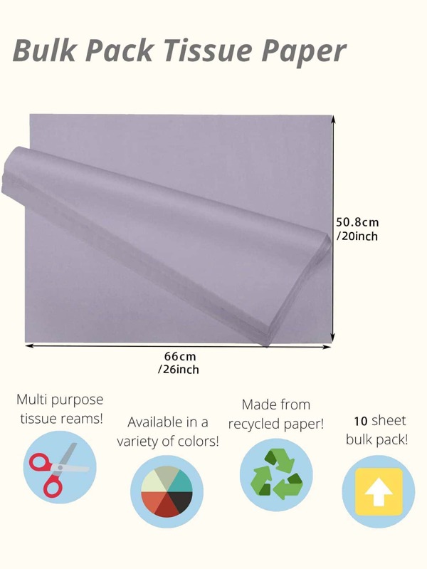 10pcs Solid Color Gift Wrap Paper | SHEIN USA