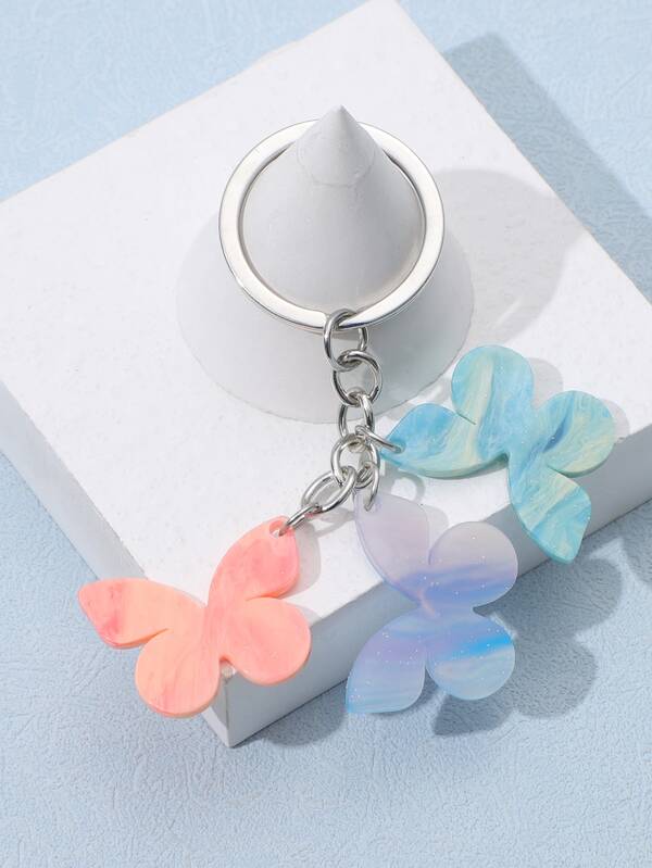 Butterfly Charm Keychain | SHEIN USA