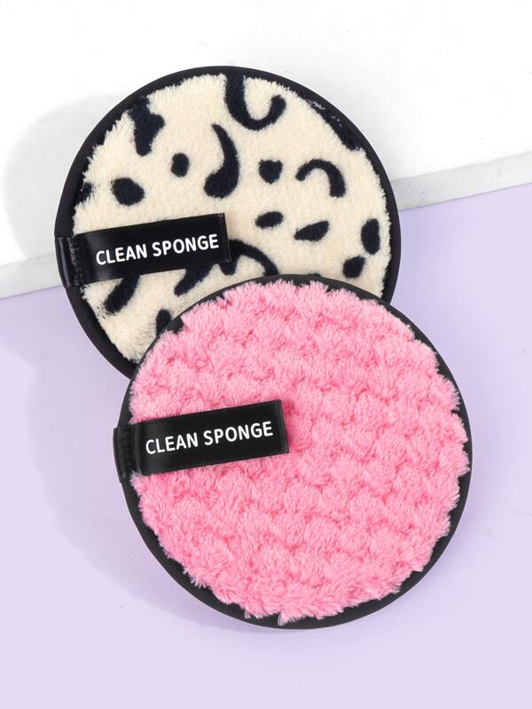 Reusable Makeup Remover Pads, 2pcs Double-Side Washable Makeup Removal ...
