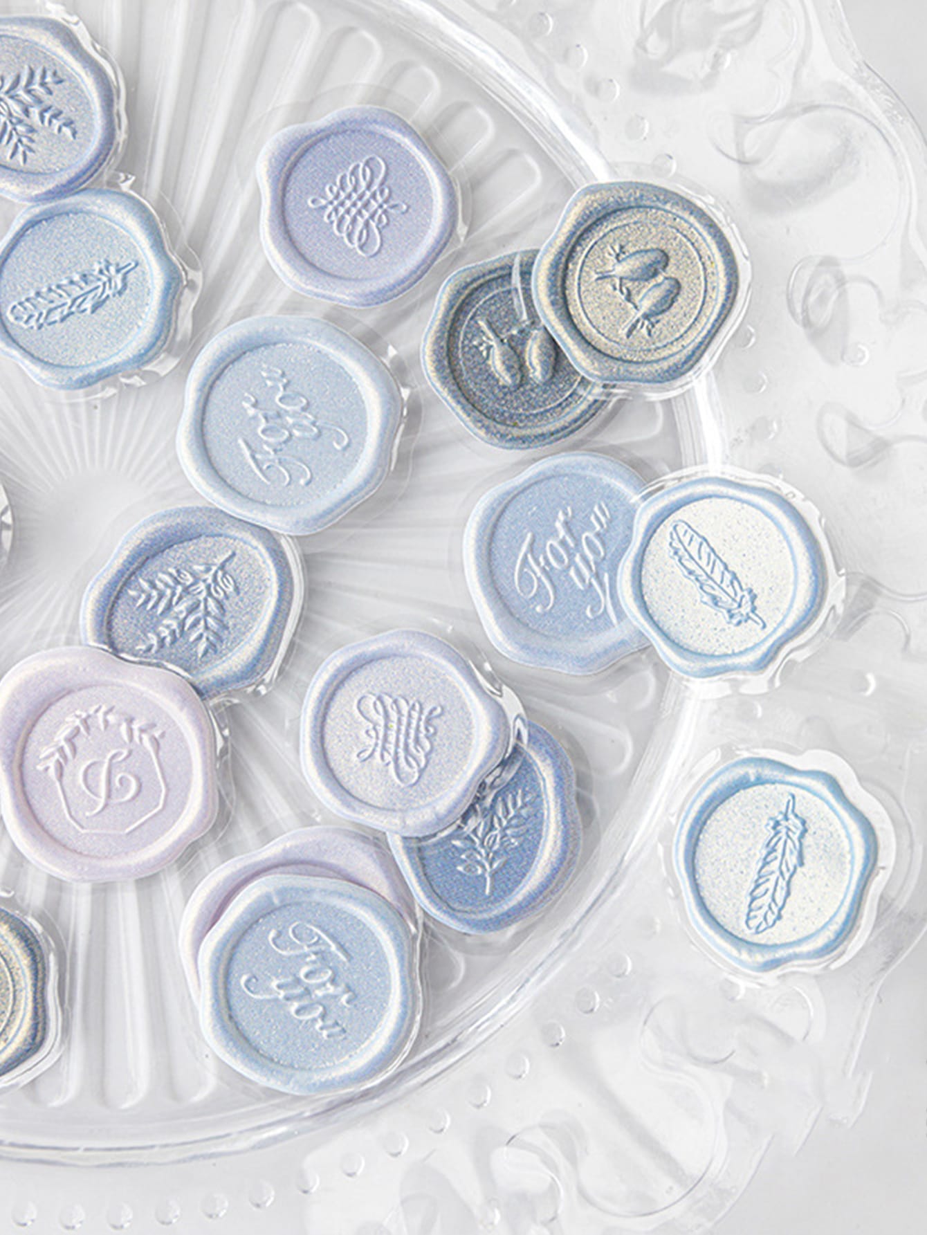 18pcs Mixed Pattern Wax Seal Sticker, Creative Multi-purpose Sticker ...