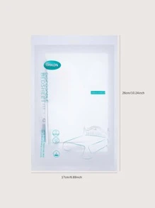 1pc Disposable Flat Sheet, White Non-woven Fabric Disposable Bed Sheet ...