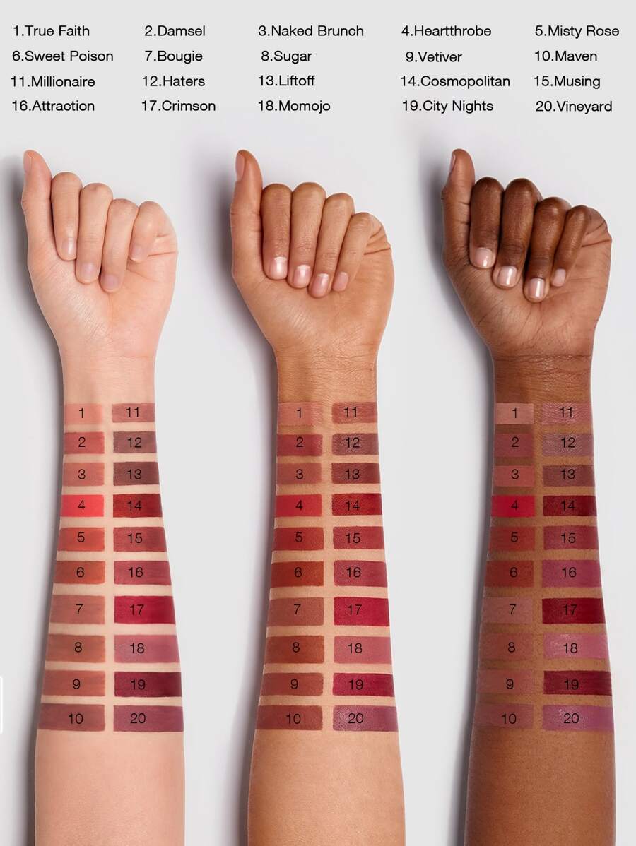 SHEGLAM Matte Allure Liquid Lipstick - Vetiver Long Lasting High Pigment Lipstick Nourishing ...