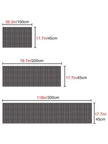 1pc PVC Window Privacy Film, Modern Plaid Pattern Non-Adhesive ...