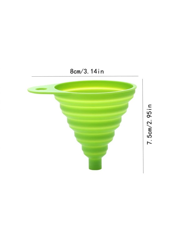 1pc Collapsible Funnel, Food Funnel, Collapsible Kitchen Funnel, Canning Funnel Wide Mouth ...