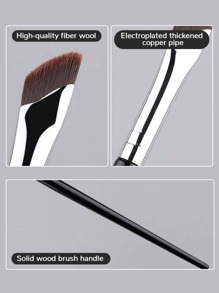 1pc Upgraded Blade Eyeliner Brush, Super Fine, Thin Angle, Flat Brow ...