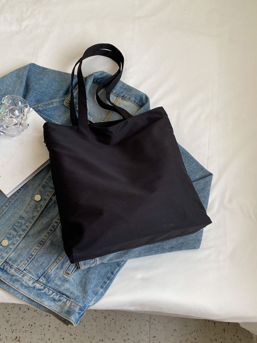Medium Shopper Bag Minimalist | SHEIN USA