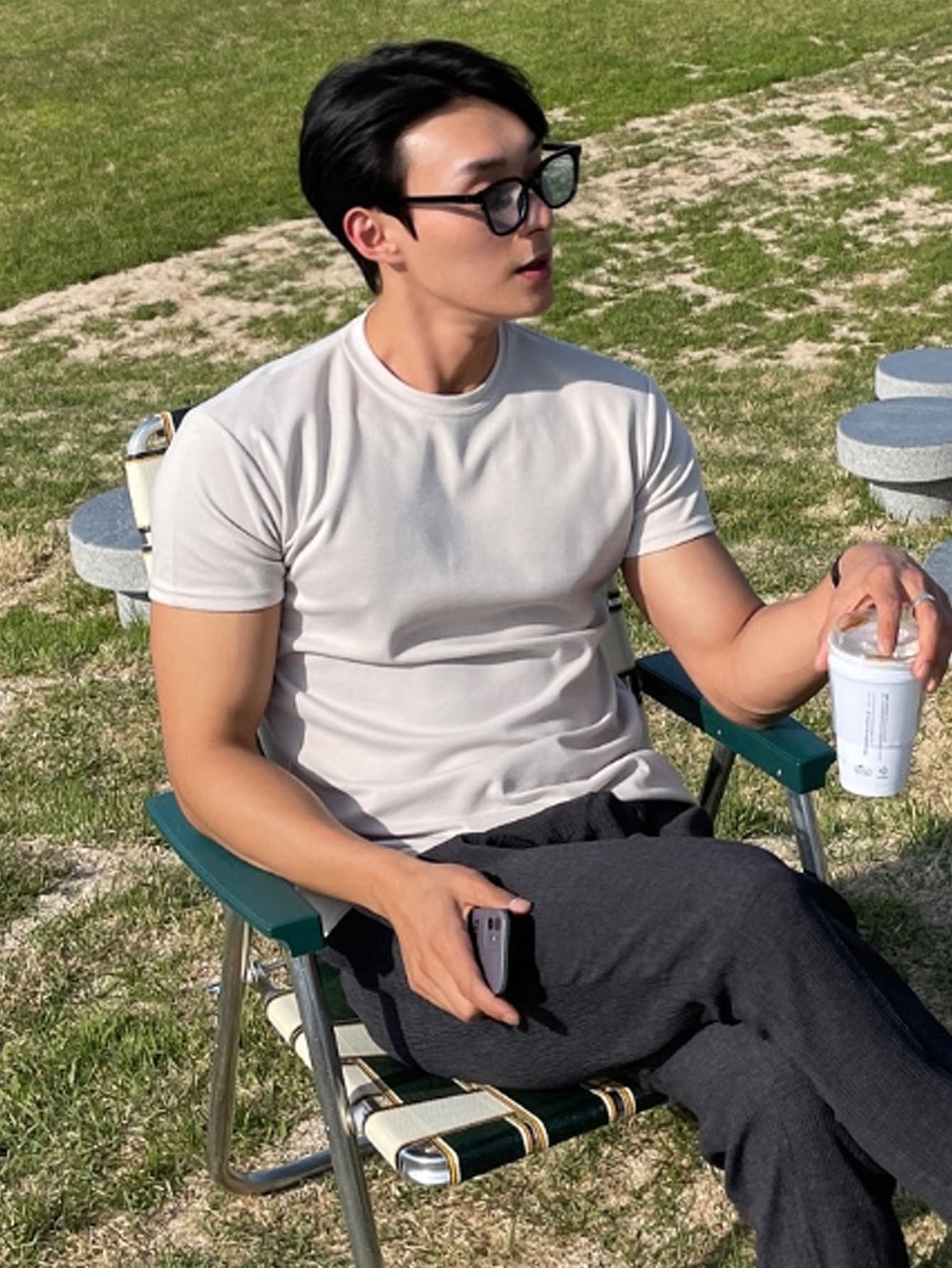 DAZY Men Cotton Solid Round Neck Plain T Shirt | SHEIN USA