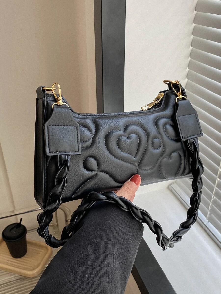 Quilted Bag Small Black | SHEIN USA