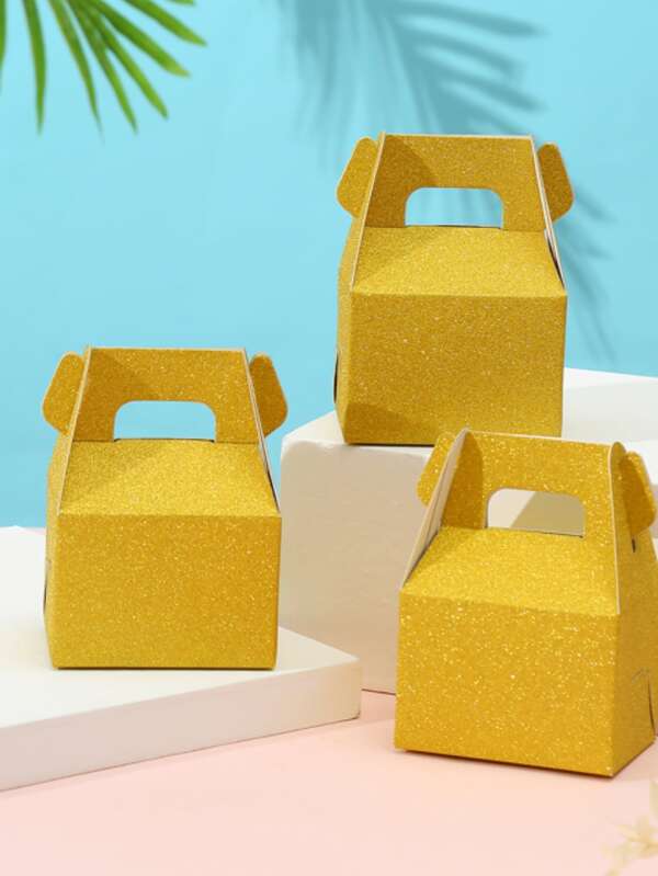 3pcs Paper Gift Box, Minimalist Plain Gift Box For Home, Party | SHEIN USA