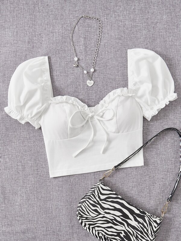 Search puff sleeve top | SHEIN USA