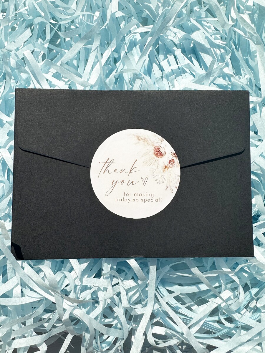 60pcs Wedding Birthday Party Sticker Label Gift Box Birthday Party Seal ...