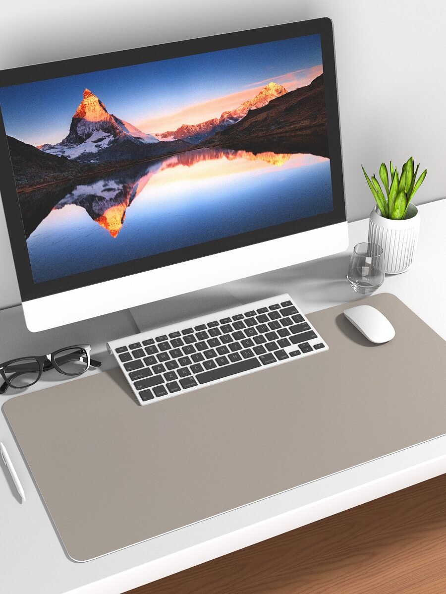 Solid PU Silicone Mouse Pad, Desk Mat | SHEIN USA