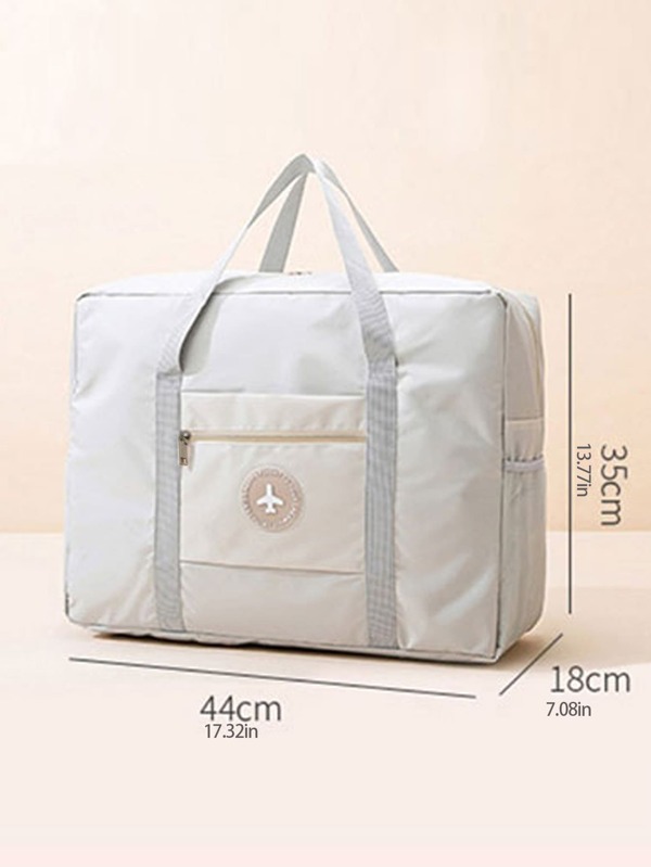 1pc Portable Travel Storage Bag, Large Foldable Acrylic Packing Bag For ...