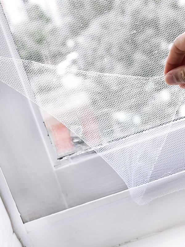 1pc Anti-mosquito Window Screen Net, Simple White Fabric Window Screen ...