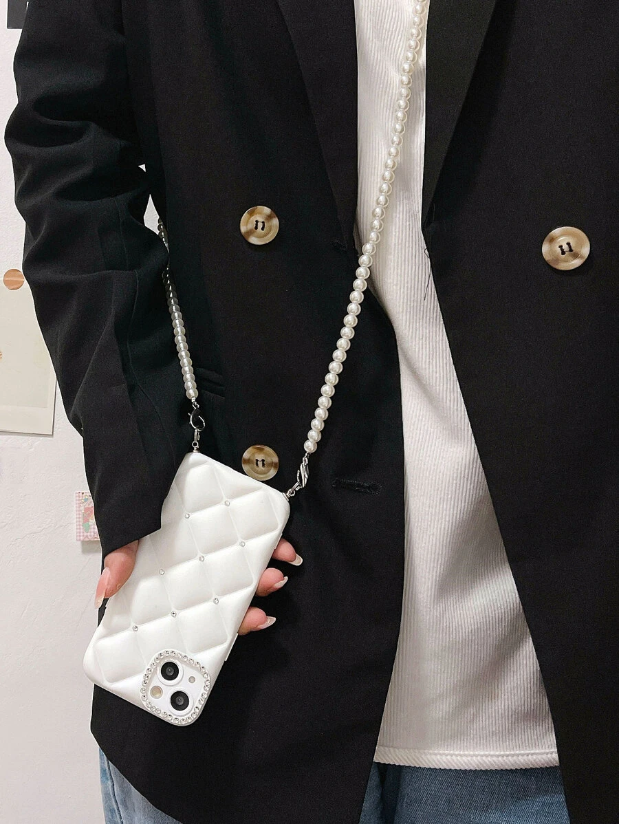 Étui de téléphone bandoulière compatible avec iPhone 16/16 Pro Max/16/ ...