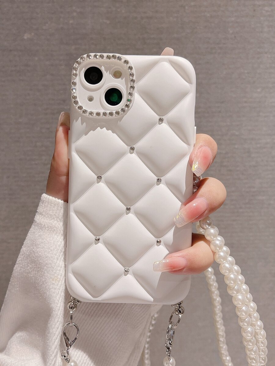 Capa de celular com alça de ombro transversal compatível com iPhone 16/ ...