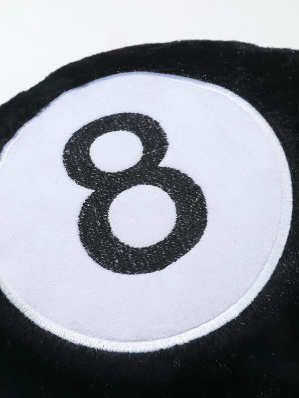 1pc Billiard Ball Design Decorative Pillow, Creative Throw Pillow For ...