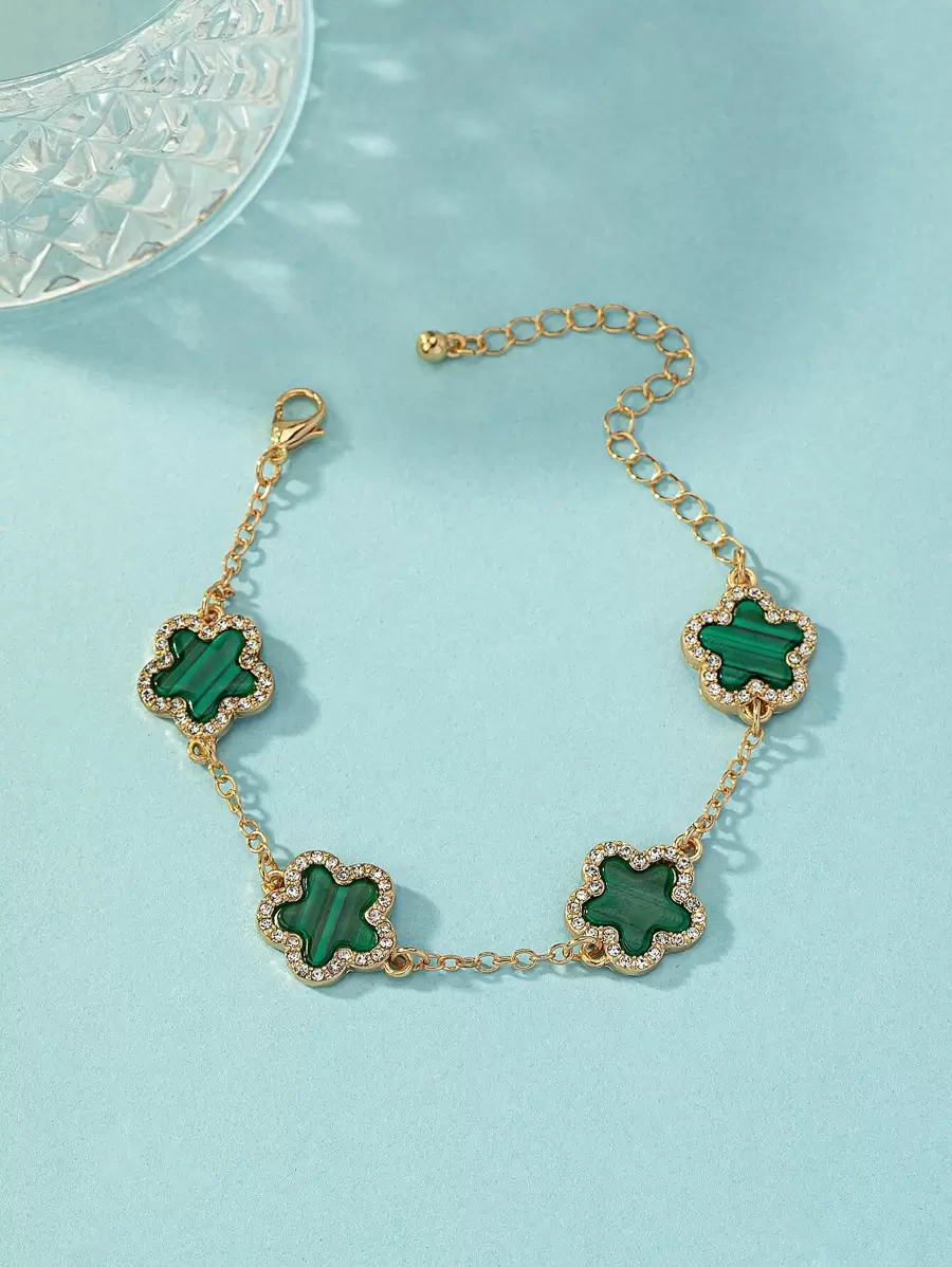 Clover Decor Bracelet | SHEIN UK