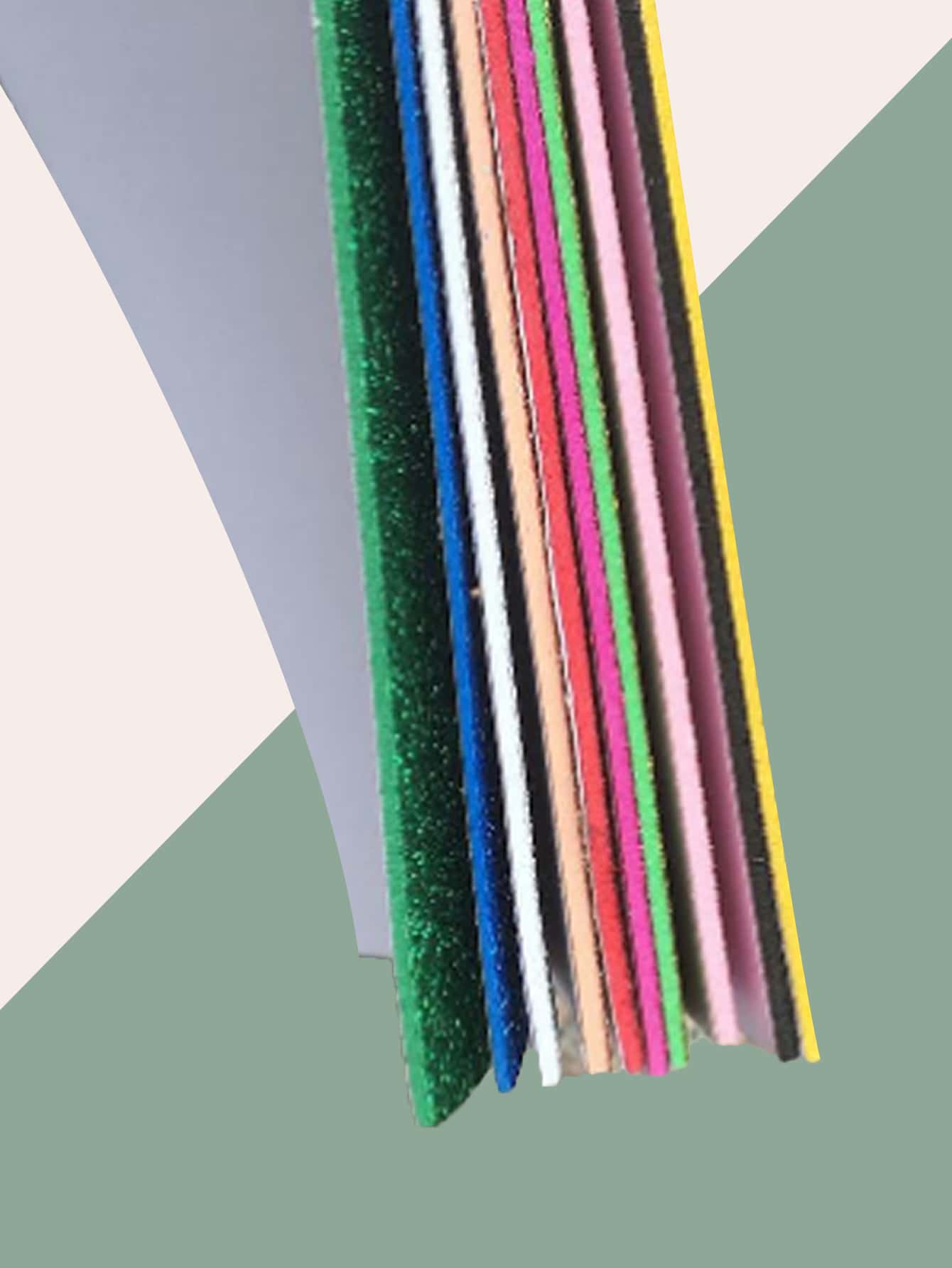 DIY EVA Glitter Sponge Paper With Adhesive, For Handcrafting | SHEIN USA