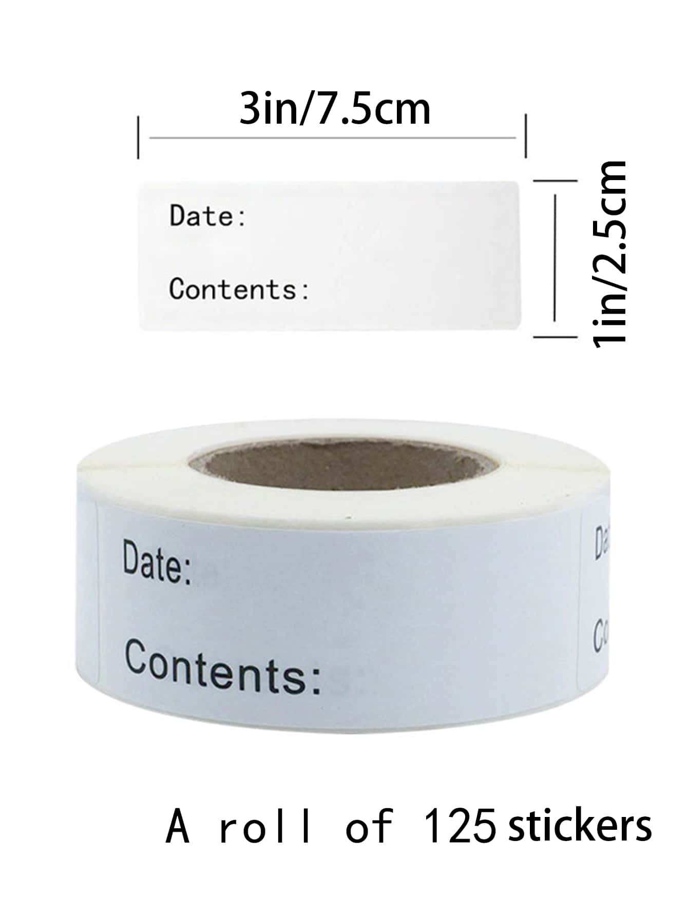 1roll Kitchen Label Sticker, Multifunction Food Date Marker Sticker ...