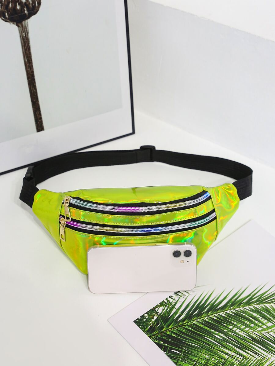 Holographic Fanny Pack Funky | SHEIN USA