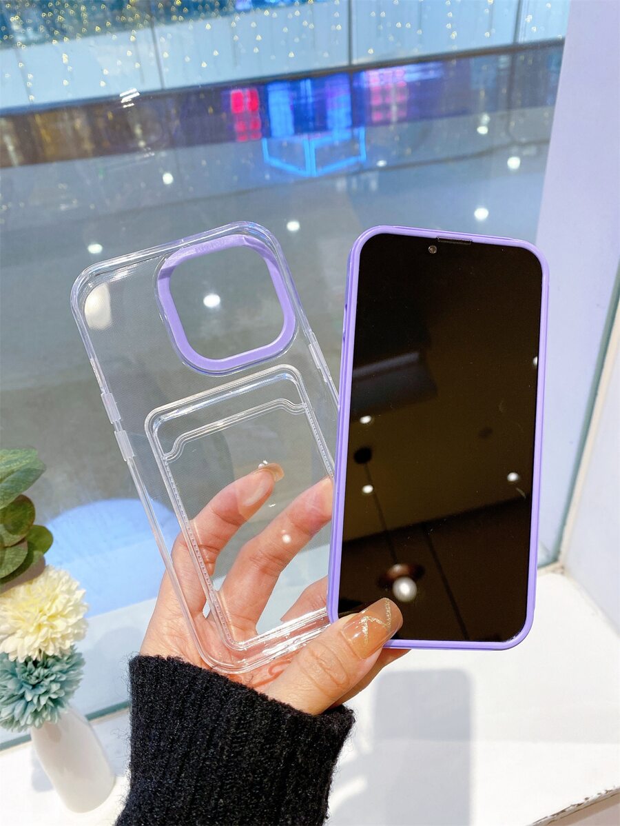 Compatible With IPhone 2-In-1 TPU Wallet Phone Case, Holds Cards ...