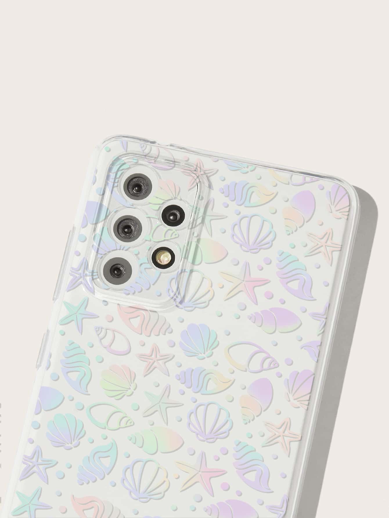 Marine Life Print Clear Phone Case | SHEIN USA