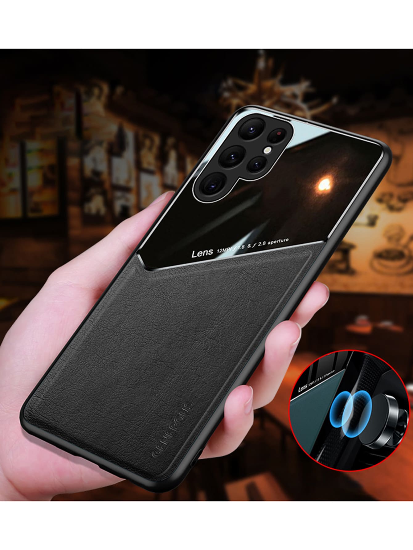 Iphone Cases For Men Iphone 16 Men Father's Day Textured PC Magnetic ...