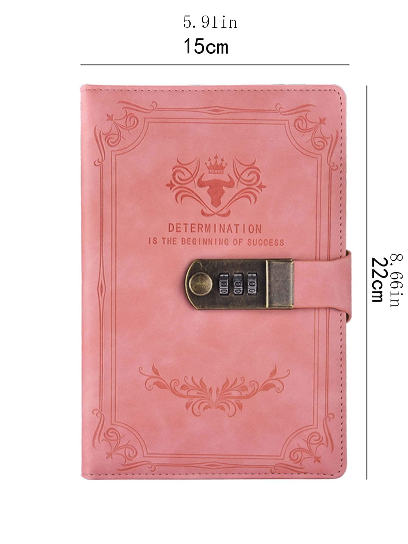 1pc Vintage Design Cover Notebook | SHEIN USA