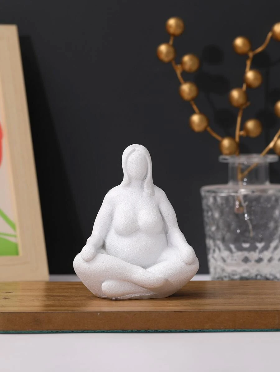 1pc Polyresin Decoration Craft, Creative Figure Design Decoration ...