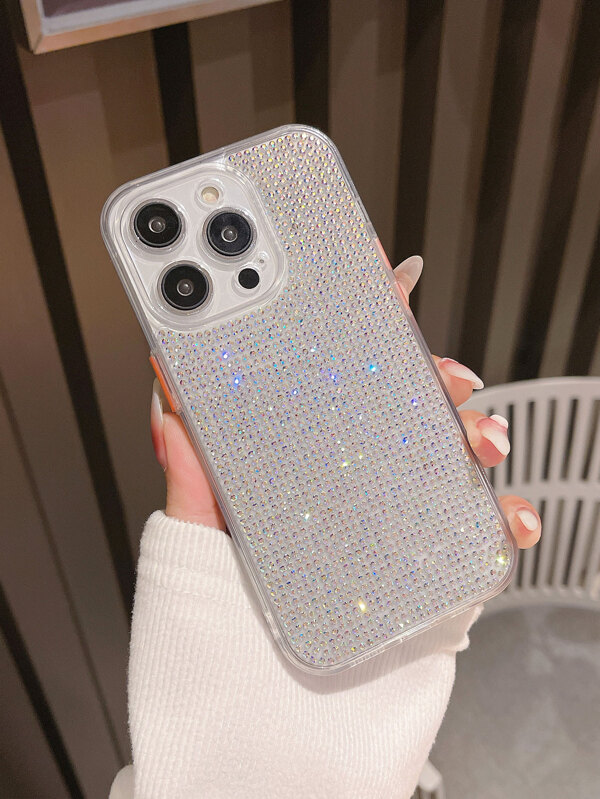 Telefoonhoesje met strass decor | SHEIN Nederland